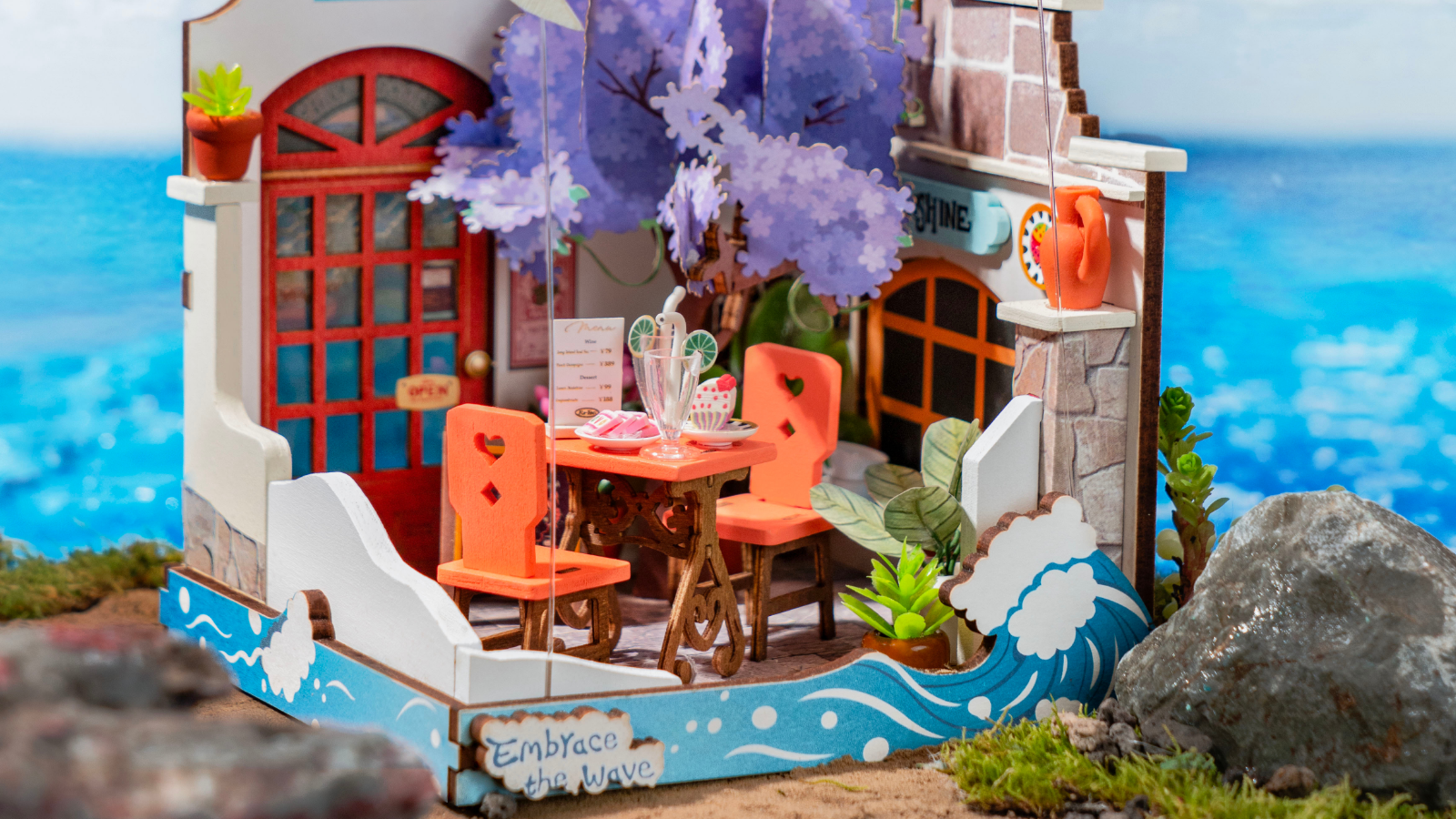 Zomergevoel in miniatuur: bouw met Monique het Robotime Sea Holiday ...