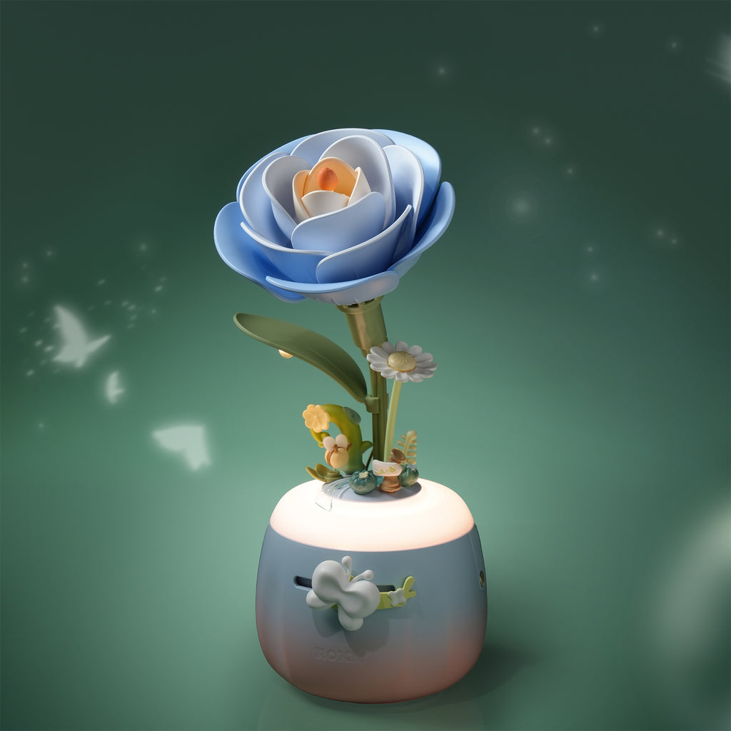 Robotime Starry Camellia Lamp | Bouwpakket nachtlamp | Robotime België