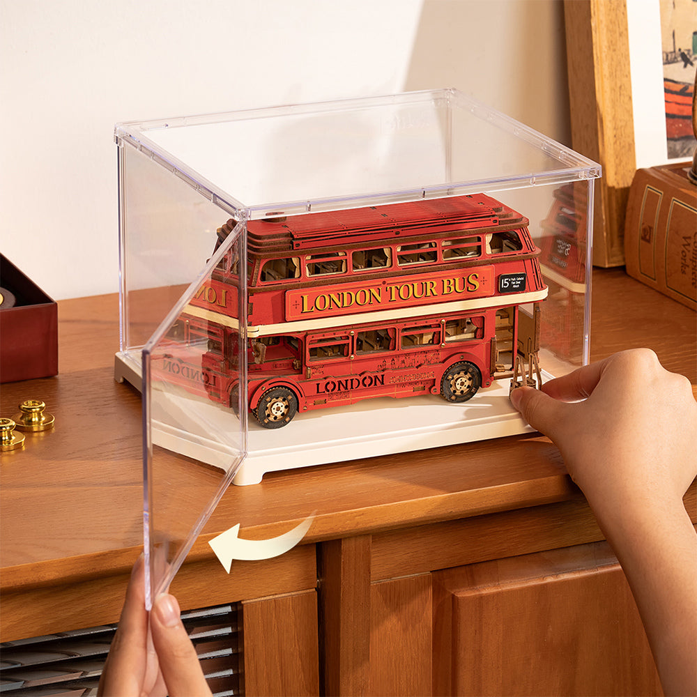 Robotime Dust Cover / Display Case (L:223mm*B:193mm*H:154mm) | Robotime ...